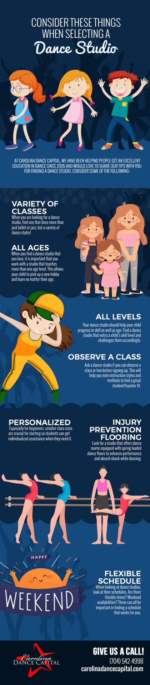 Consider These Things When Selecting a Dance Studio [infographic ...